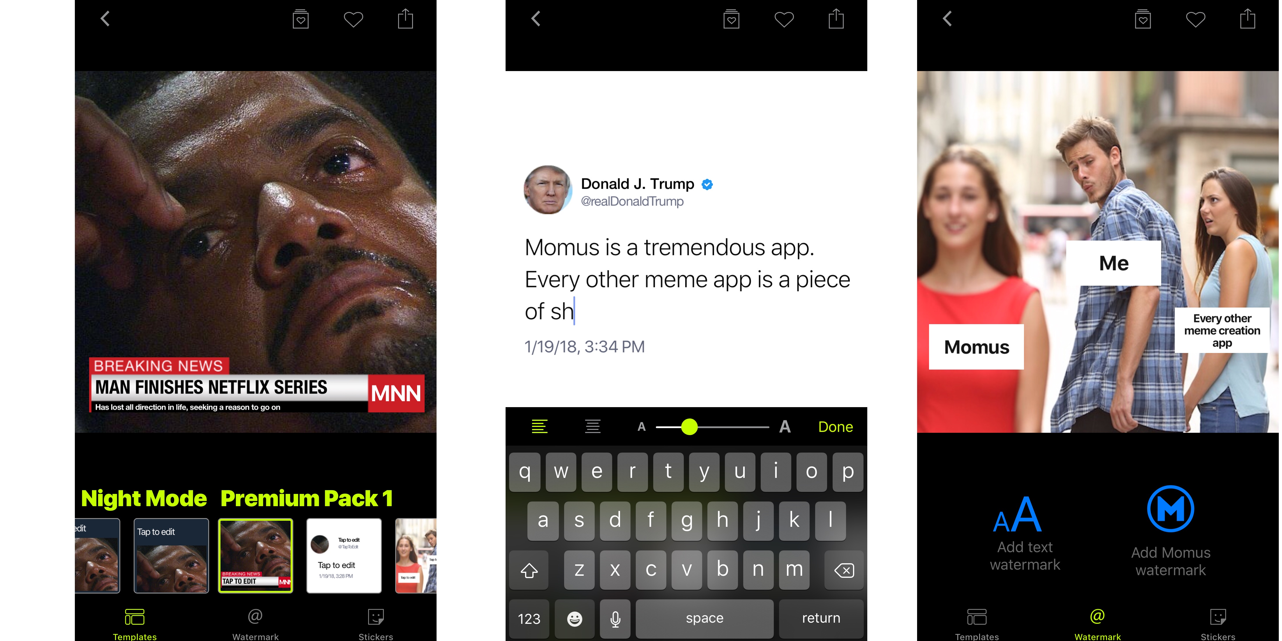Momus Meme Studio App Wants to Become Your Meme-Making Partner