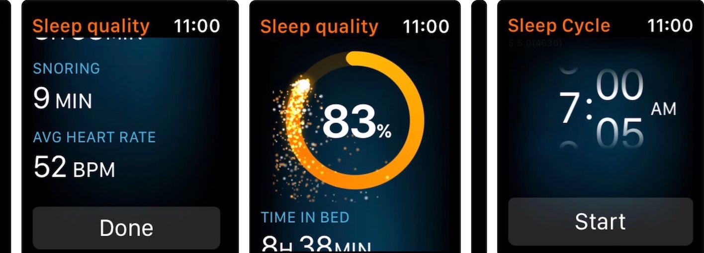 Popular Sleep Cycle Alarm Clock App Comes to Apple Watch