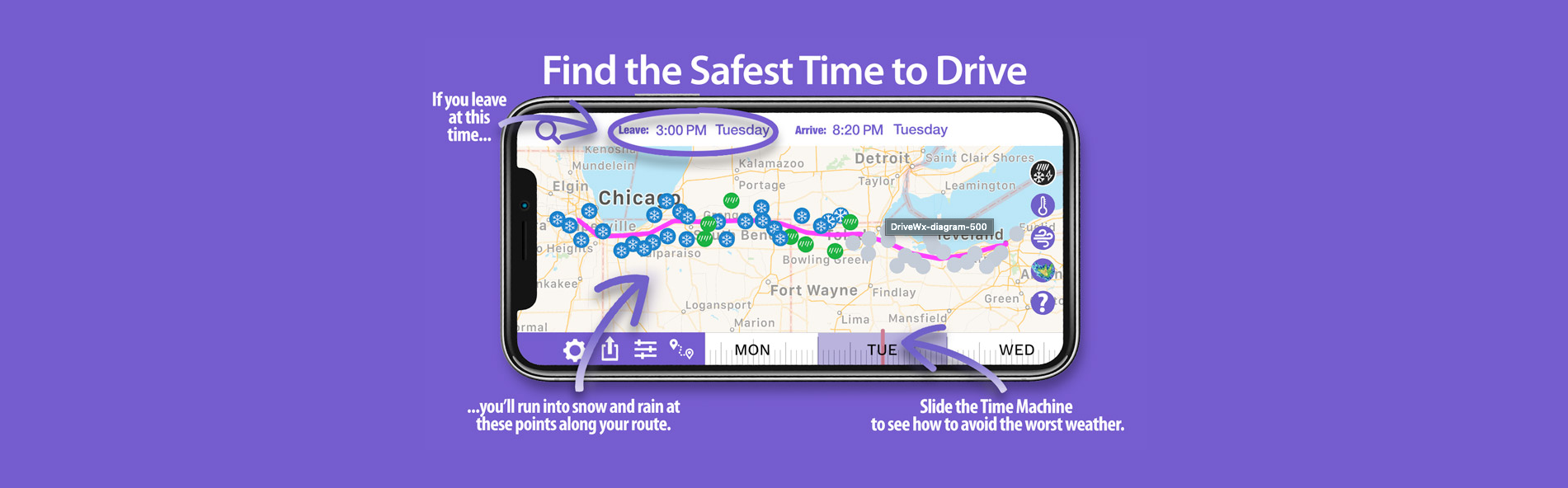 Drive Weather Helps Makes Any Road Trip Safer