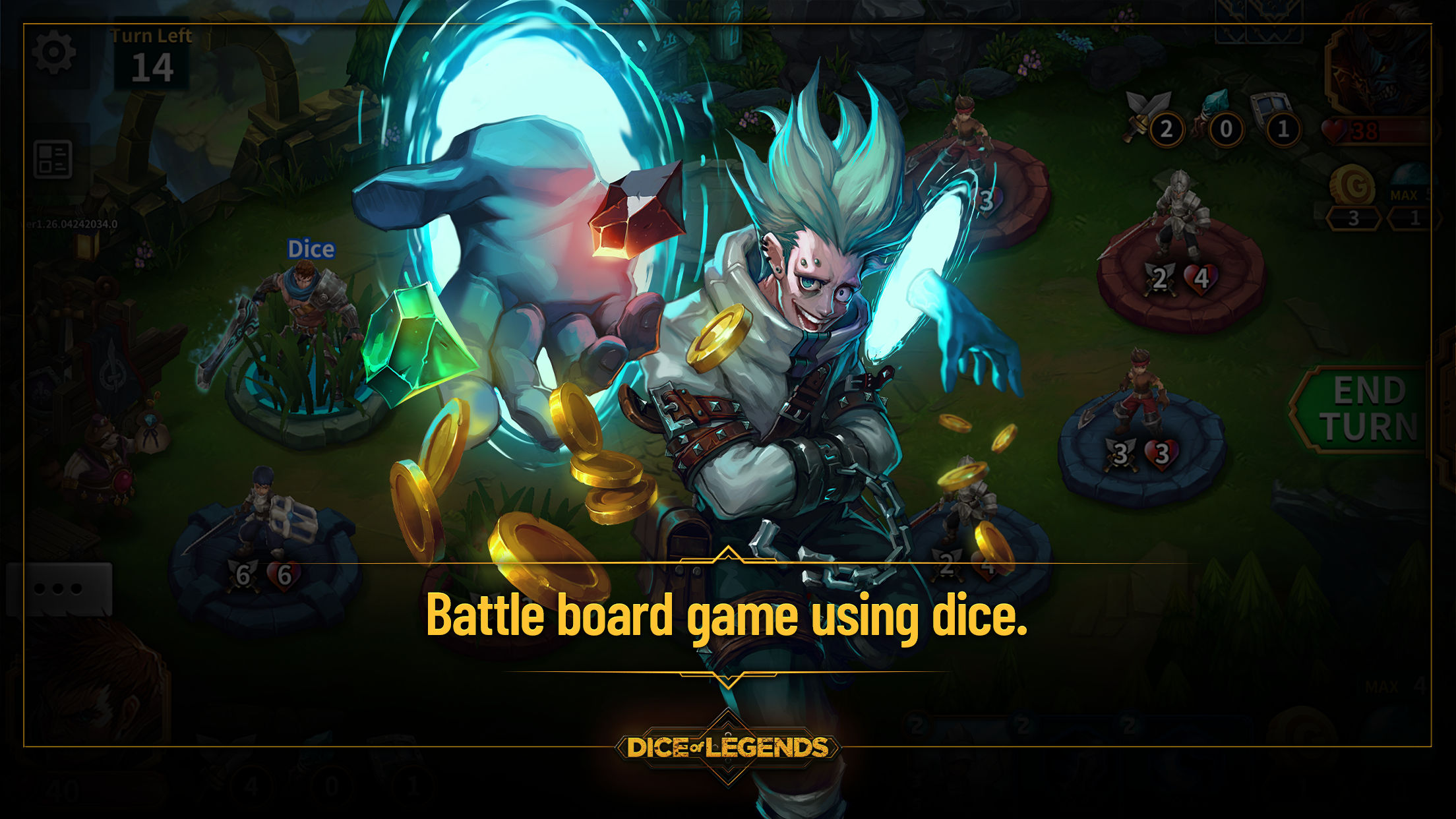 Dice of Legends is a Battle Board Game With an Unusual Addition