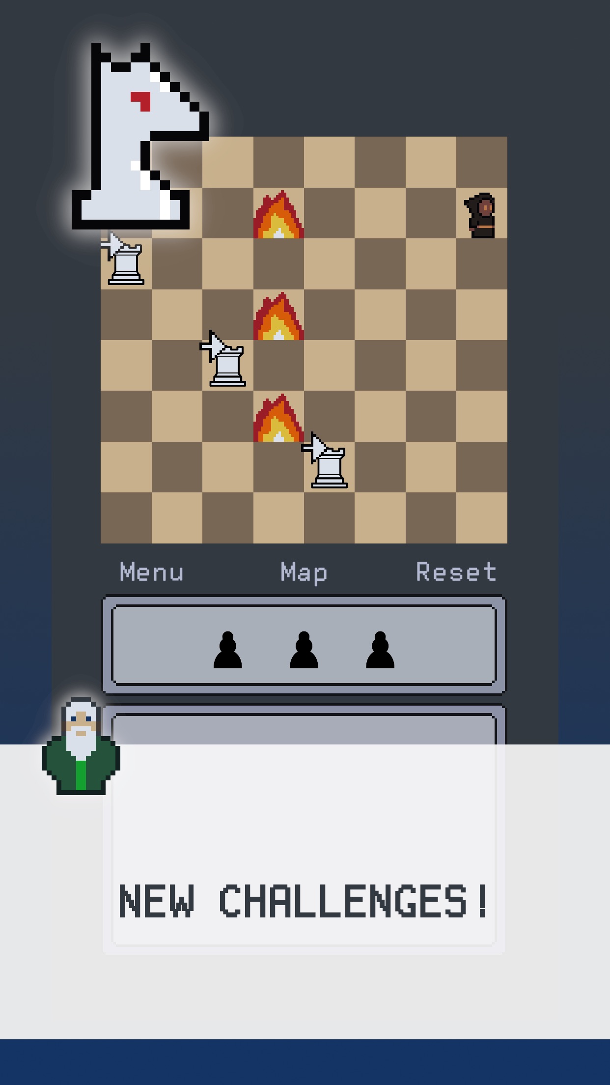 Use Your Skills to Save the King and Queen in Chess Adventure