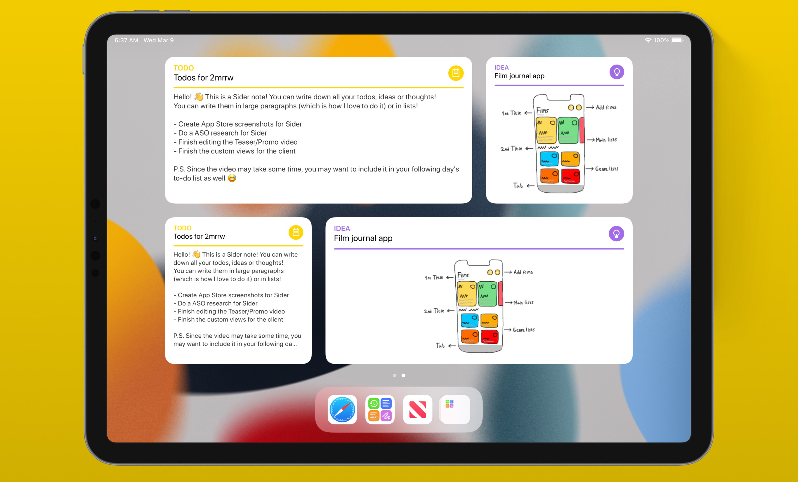 Sider Brings Unique Features to the Usual To-Do App